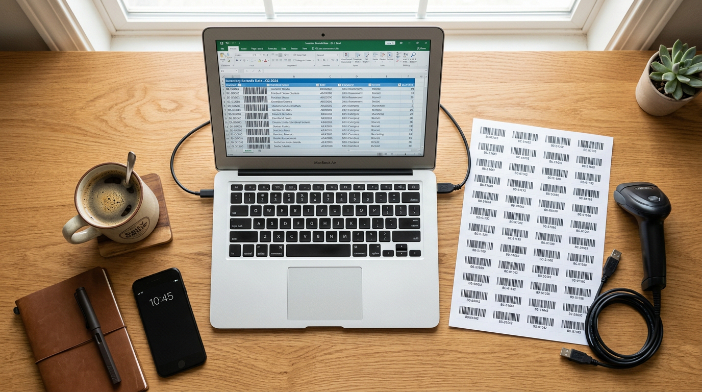 Bulk Barcode Generator: How to Create Hundreds of Barcodes at Once